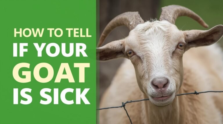 How to Tell If Your Goat Is Sick: 10 Signs to Never Ignore